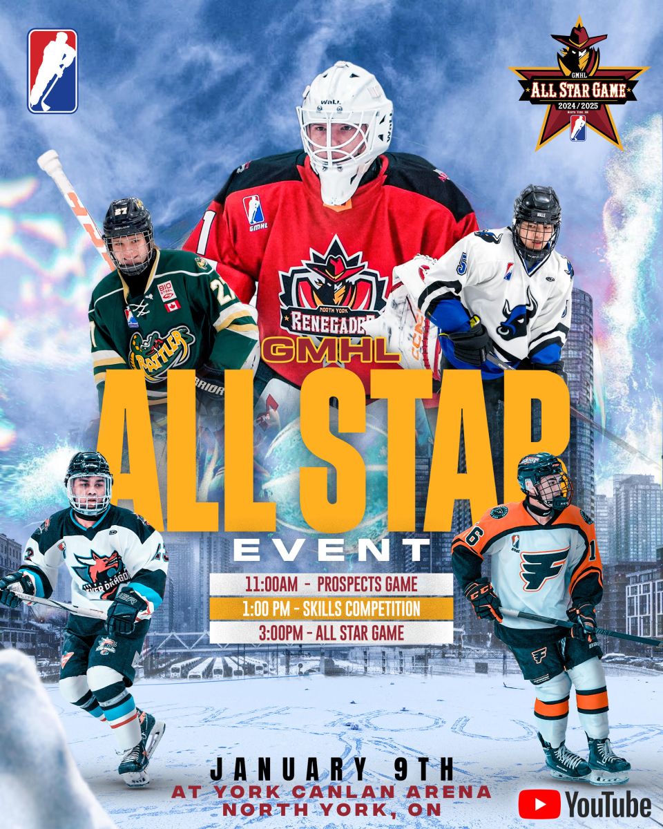 All Star Event 2024-25 Itinerary | Greater Metro Jr. A Hockey League