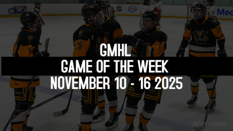 GMHL Game of the Week: November 10th to 16th | Greater Metro Jr. A ...