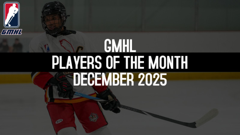 GMHL Players of the Month: December 2025 | Greater Metro Jr. A Hockey ...
